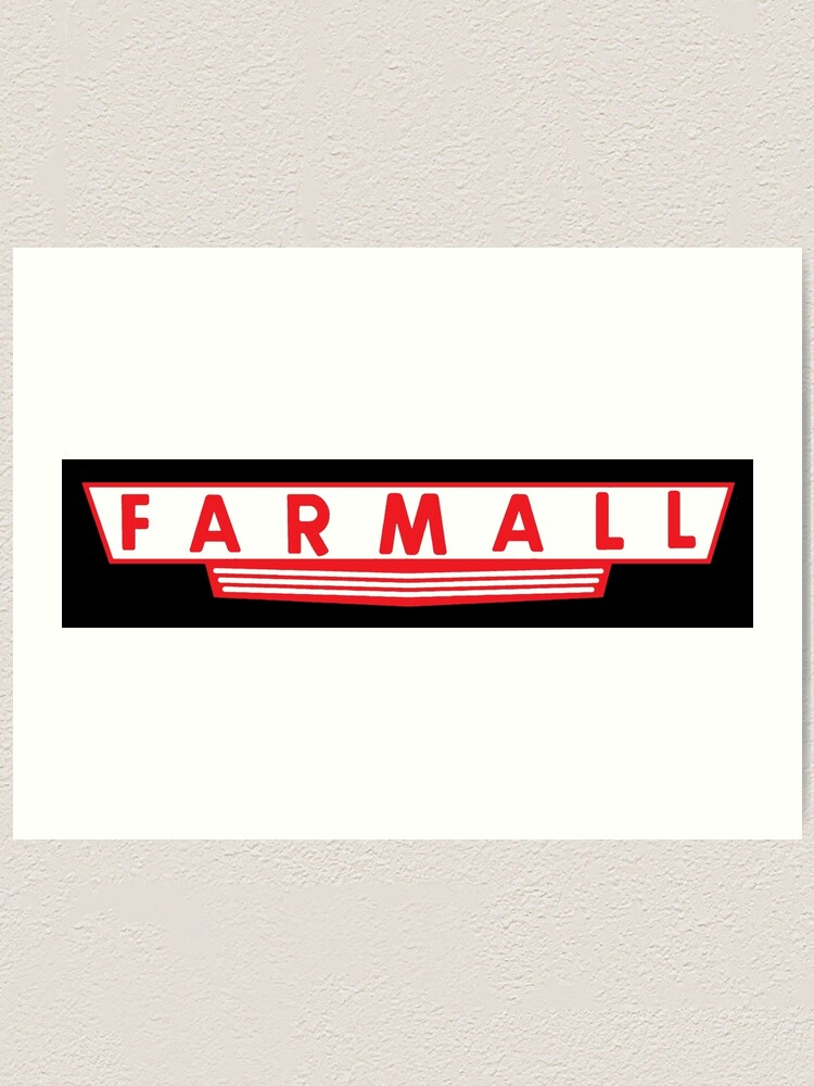 "TRACTOR-FARMALL IH LOGO" Art Print for Sale by DanyelleWilke | Redbubble