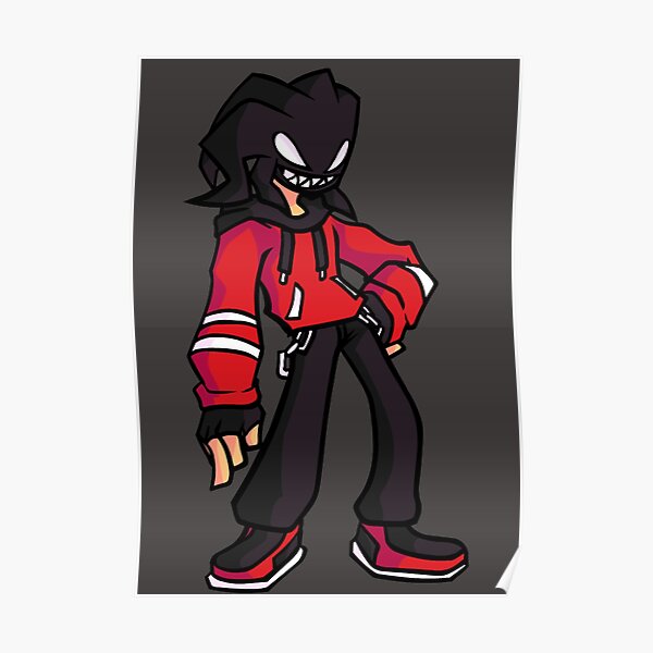 "Agoti FNF (Friday Night Funkin)" Poster for Sale by Atsuhiro | Redbubble