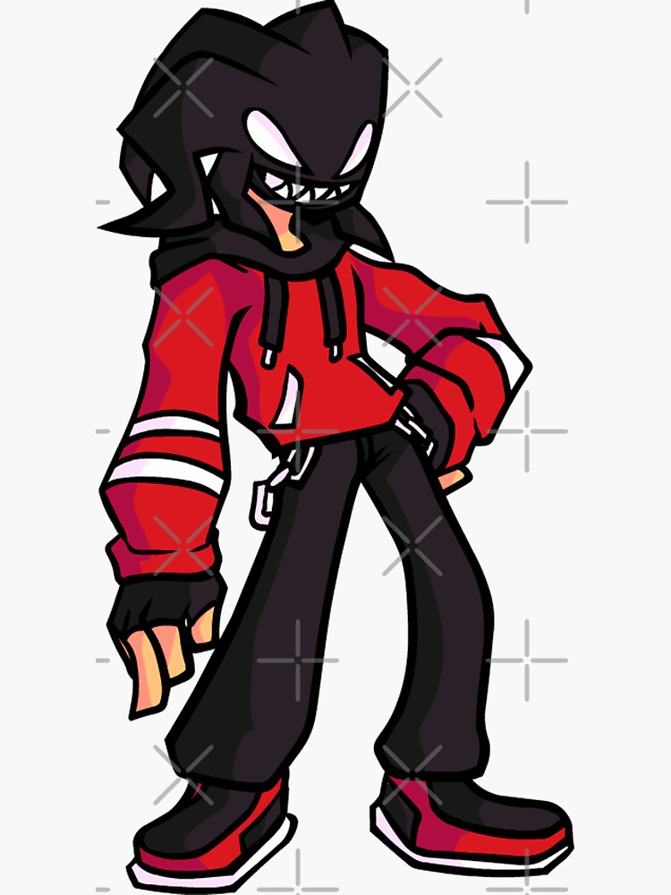 "Agoti FNF (Friday Night Funkin)" Sticker by Atsuhiro | Redbubble