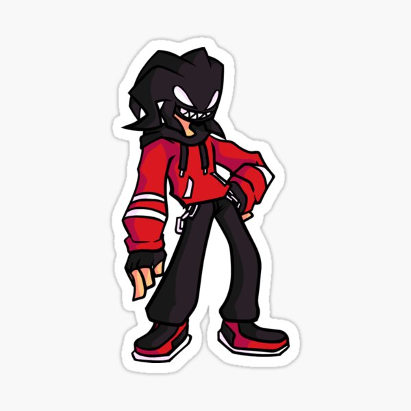"Agoti FNF (Friday Night Funkin)" Sticker by Atsuhiro | Redbubble