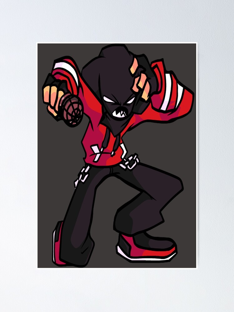 Poster « Agoti FNF (Friday Night Funkin) », par Atsuhiro | Redbubble