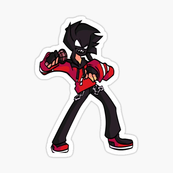 Pegatina «Agoti FNF (Friday Night Funkin)» de Atsuhiro | Redbubble