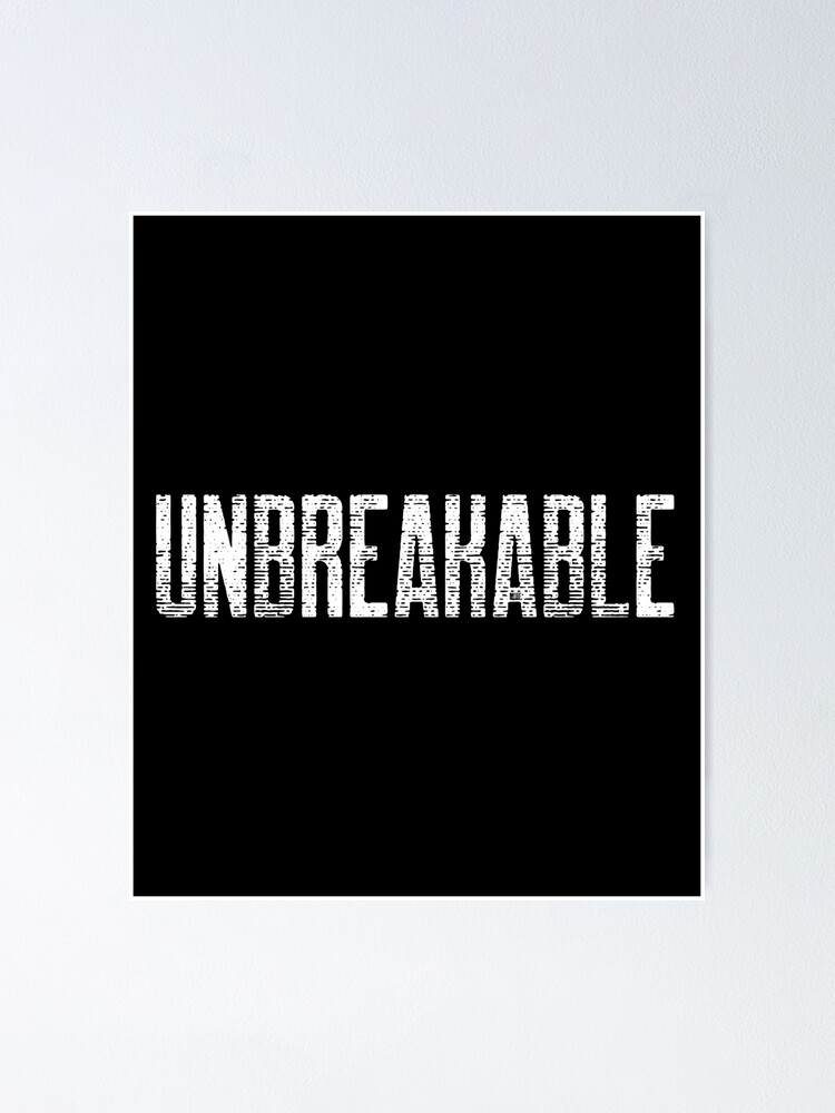 "UNBREAKABLE BODYBUILDING // WORKOUT // MOTIVATIONAL" Poster by MORE ...