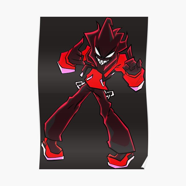 "Agoti FNF (Friday Night Funkin)" Poster for Sale by Atsuhiro | Redbubble