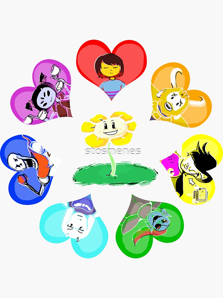 "Undertale" Sticker for Sale by stosmenes | Redbubble