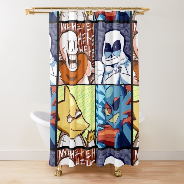 "Undertale" Shower Curtain for Sale by stosmenes | Redbubble
