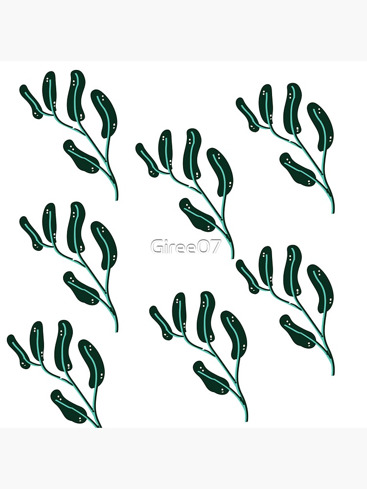 "Marine seagrass" Sticker for Sale by Giree07 | Redbubble