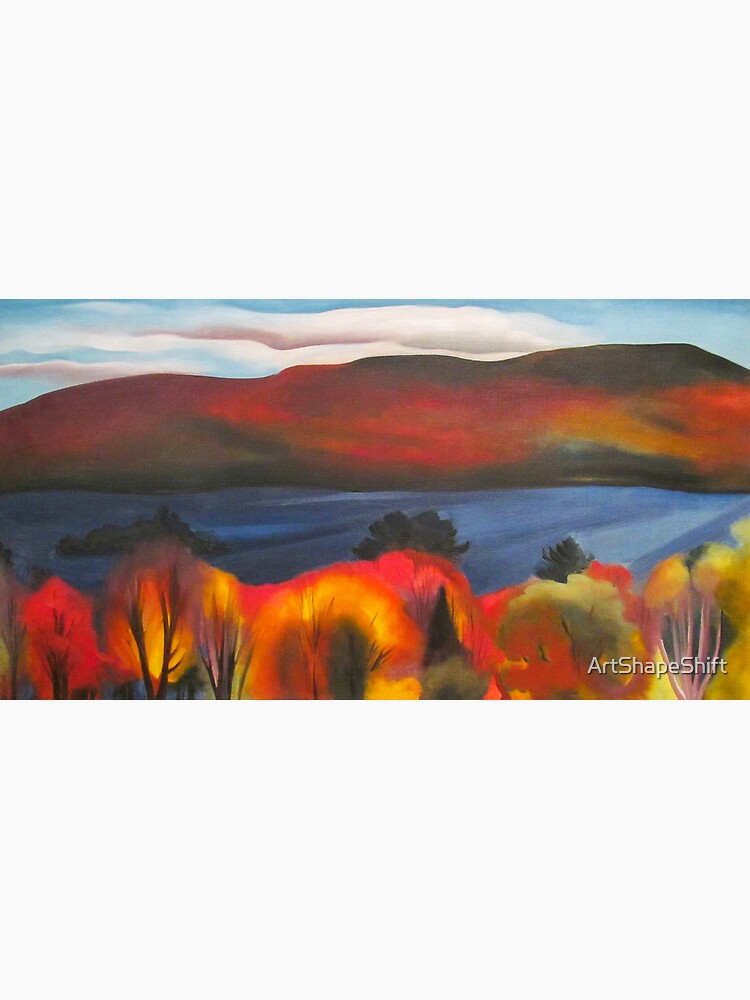 "Lake George Autumn 1927 | Georgia O'Keeffe | " Poster by ArtShapeShift ...