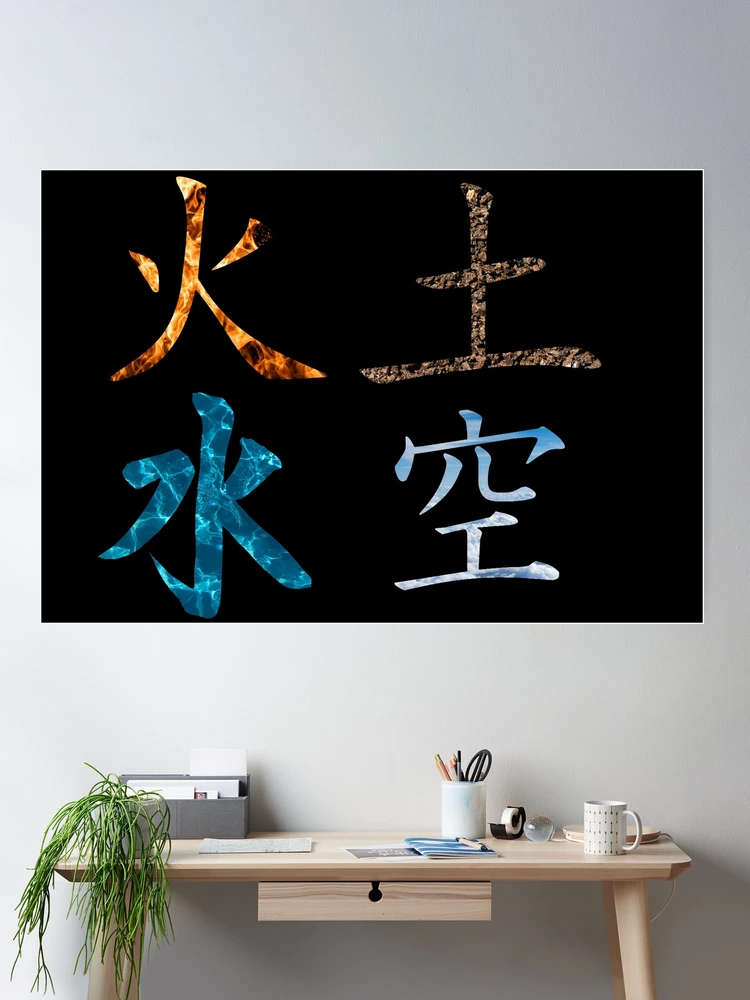 Japanese 4 Element Symbols