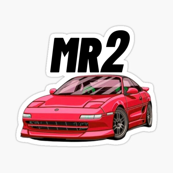 "mr2 jdm" Sticker for Sale by MOTOSHIFT | Redbubble