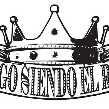 "El Rey" Sticker for Sale by Aaron Morales | Redbubble