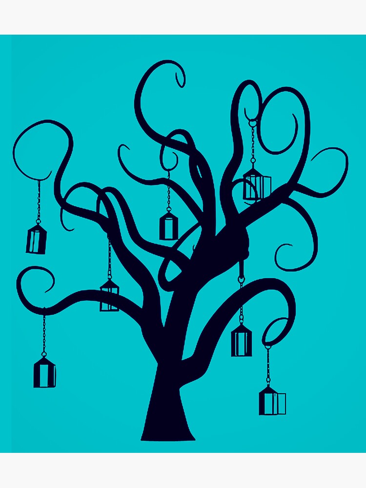 "Leaf less tree" Sticker for Sale by Rabiputram | Redbubble