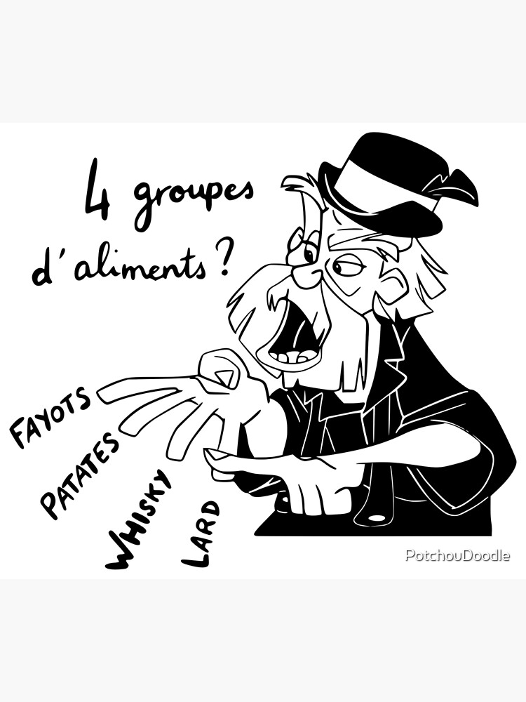 "Cookie in Atlantis - 4 food groups?" Art Print by PotchouDoodle ...