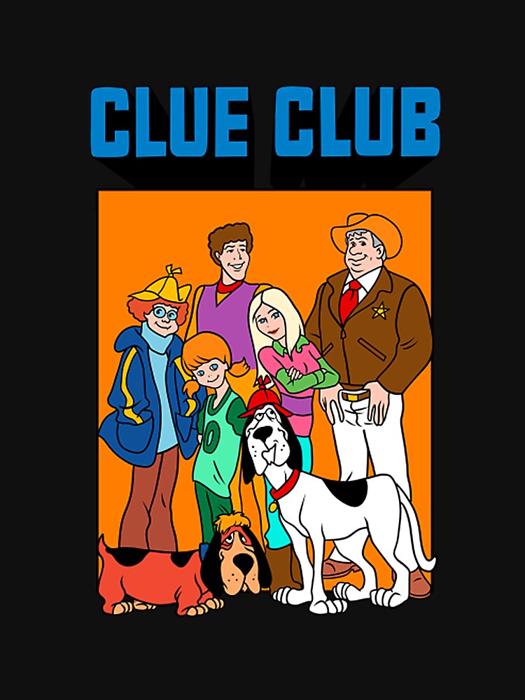 "Clue Club T-Shirt" T-shirt for Sale by cavangdesign | Redbubble | 70s ...