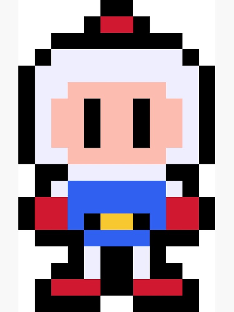 "Pixel Bomberman" Photographic Print by ImpishMATT | Redbubble