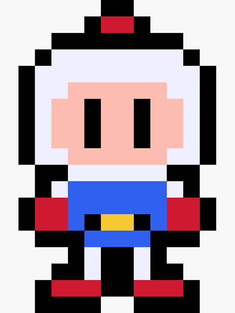 "Pixel Bomberman" Sticker by ImpishMATT | Redbubble