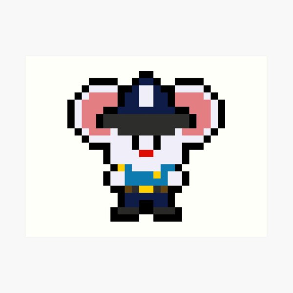 "Pixel Mappy" Art Print for Sale by ImpishMATT | Redbubble