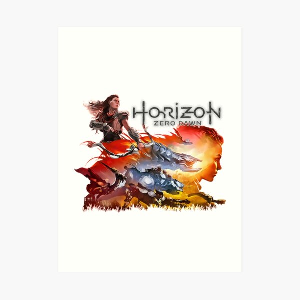 "Horizon game Horizon Zero Dawn logo" Art Print for Sale by ...