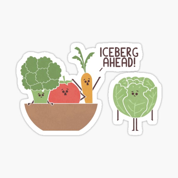 "Iceberg" Sticker for Sale by theodorezirinis | Redbubble