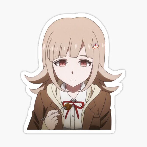 "Chiaki Sad" Sticker for Sale by Scottmarti | Redbubble