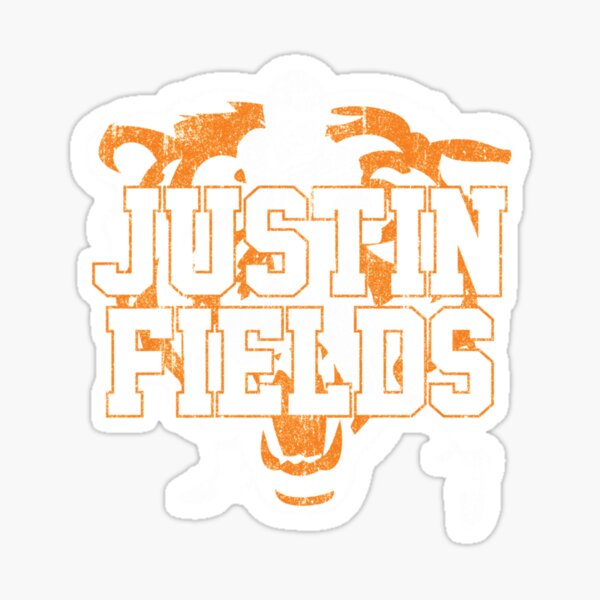 "Justin Fields" Sticker for Sale by GesineSturm | Redbubble