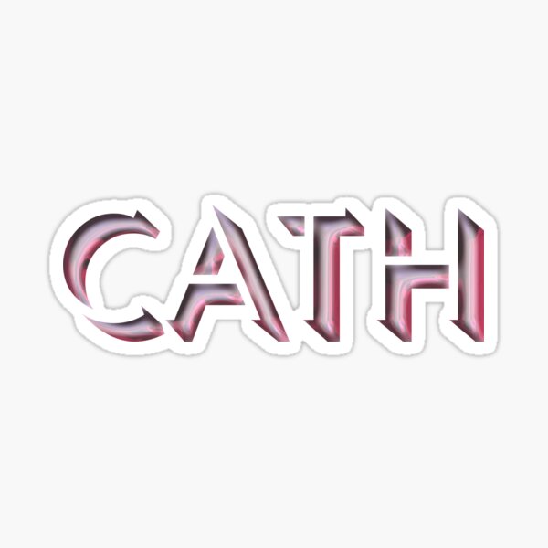 "Cath" Sticker by Melmel9 | Redbubble