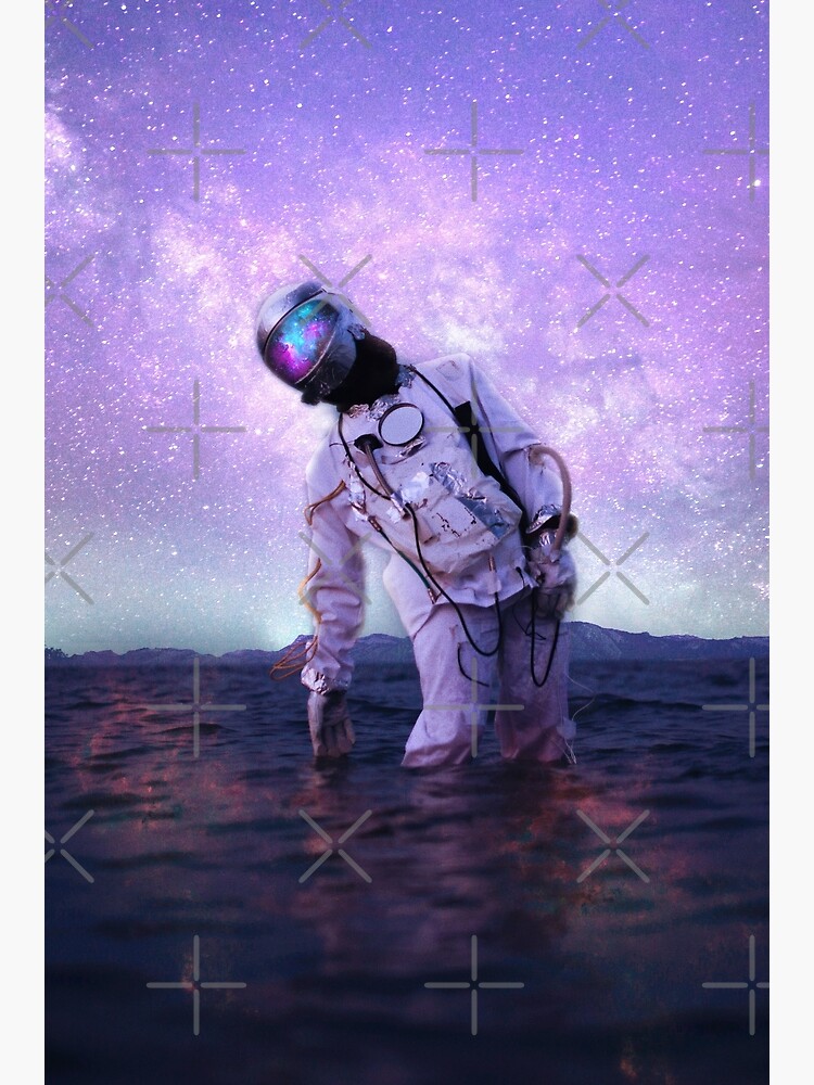 "Astronaut in The Ocean" Poster for Sale by karimqlf | Redbubble