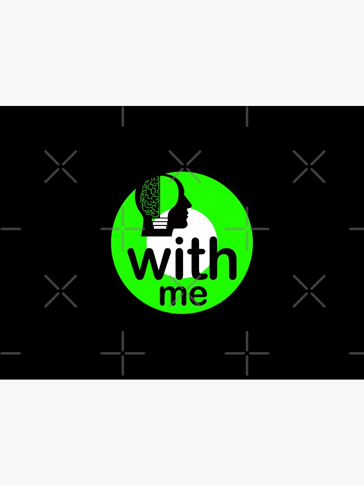 "Think With Me" Sticker for Sale by Klementsen | Redbubble
