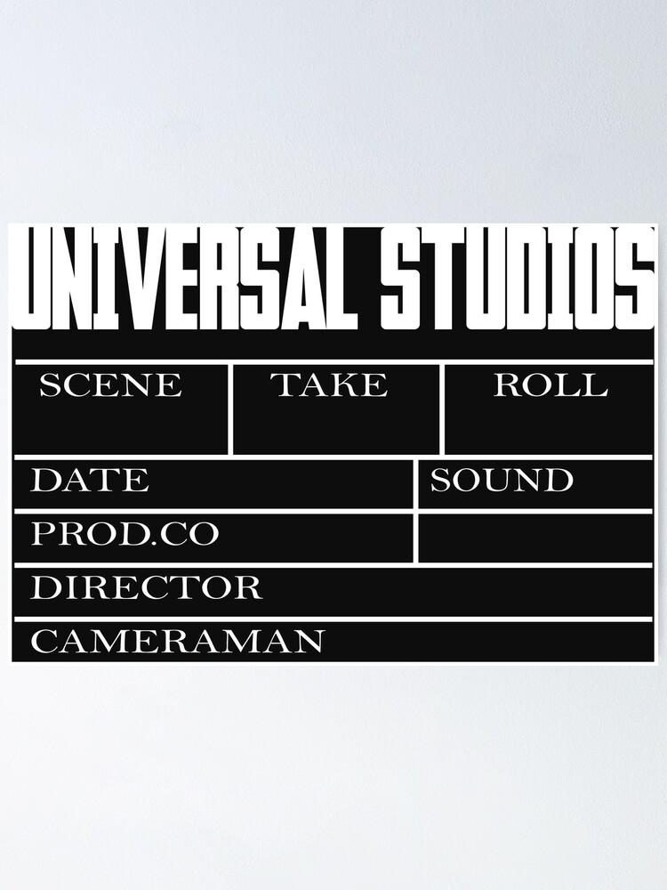 "universal studios" Poster by HelloDaisynt | Redbubble