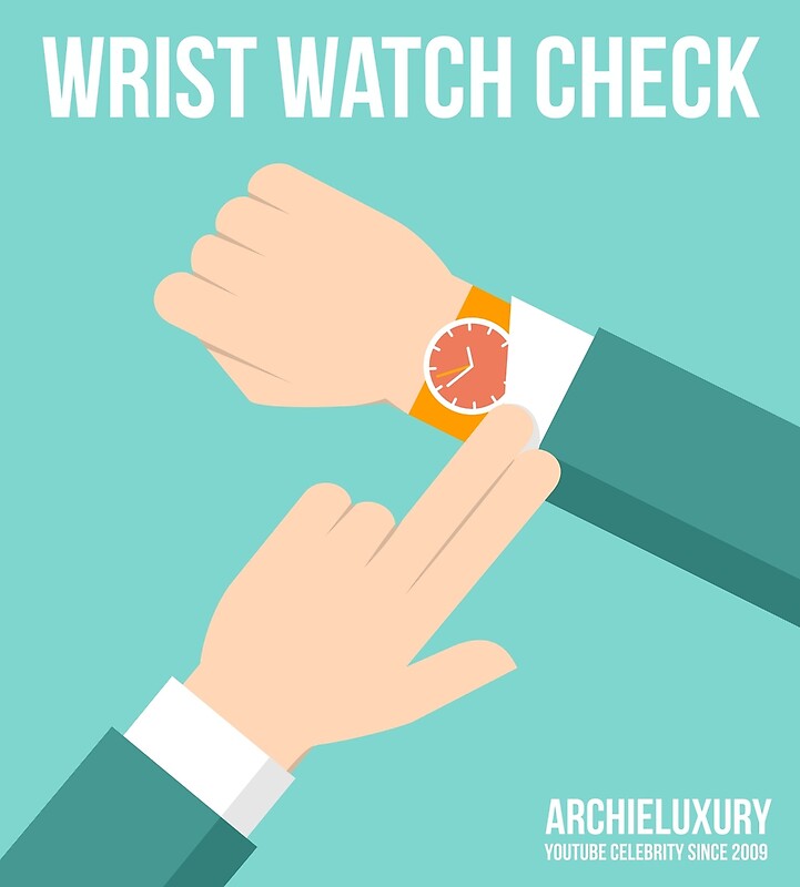 "Wrist Watch Check" by ArchieLuxury | Redbubble
