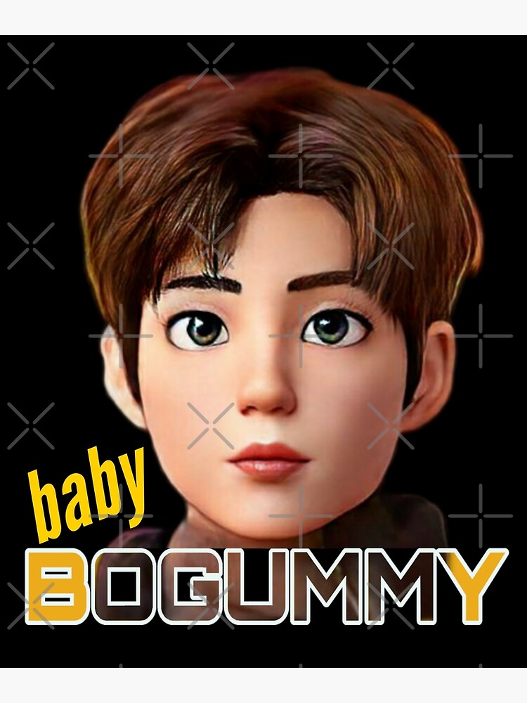"Cute Oppa Park Bo-gum, baby bogummy" Poster by kpop-kdramashop | Redbubble