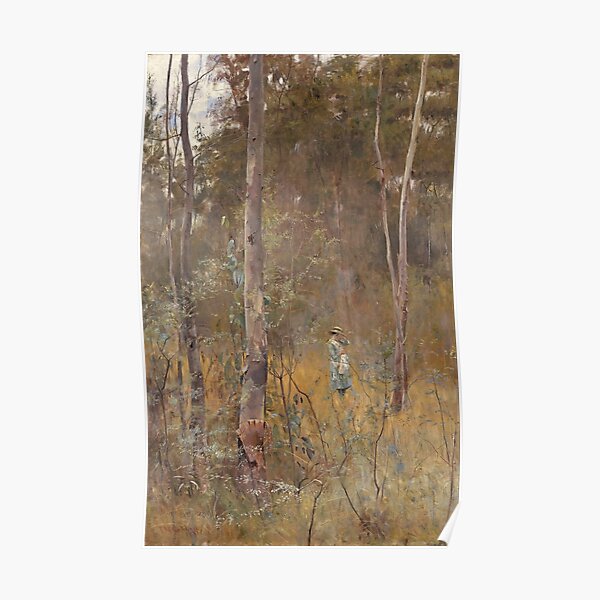 "Lost painting, 1886 by John Frederick McCubbin" Poster for Sale by ...