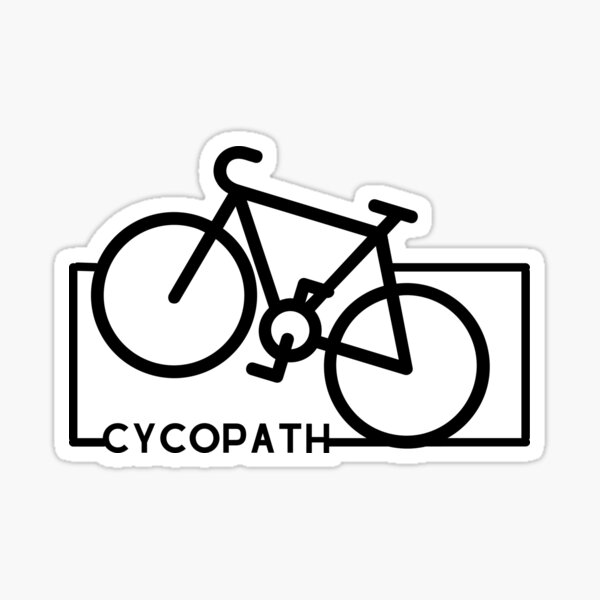 "cycopath" Sticker for Sale by MugunthAadhi | Redbubble