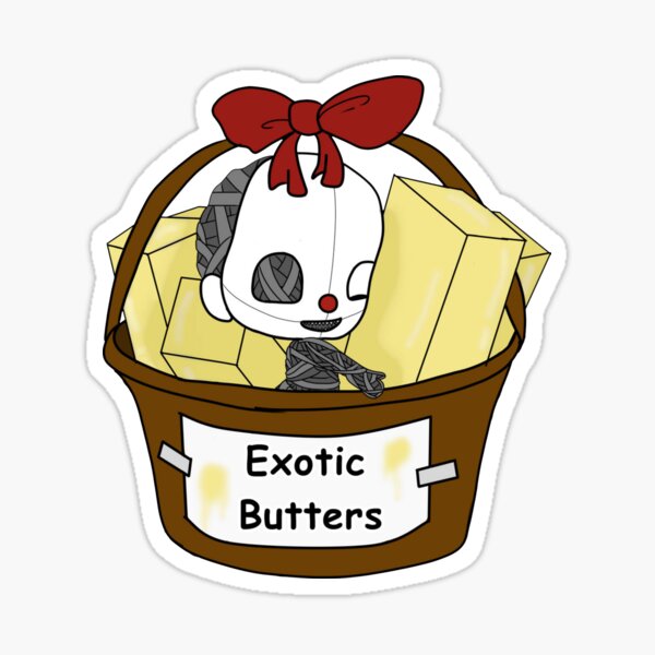 "Fnaf Ennard and the exotic butters chibi" Sticker for Sale by ...