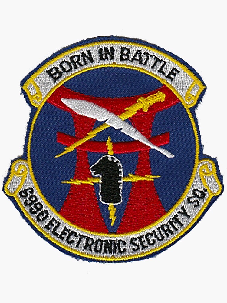 "6990TH ELECTRONIC SECURITY SQUADRON" Sticker for Sale by militarygifts ...