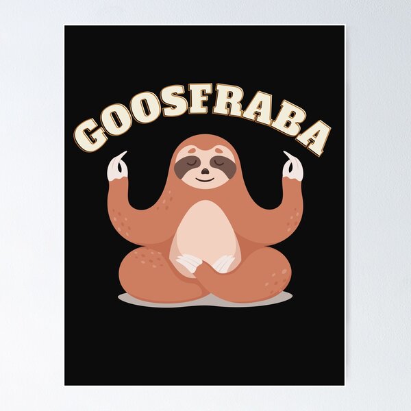 Póster for Sale con la obra «Goosfraba. Palabra tranquilizadora para ...