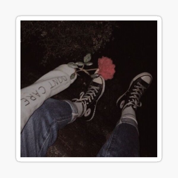 "Grunge Aesthetic" Sticker for Sale by TheGoldPool | Redbubble