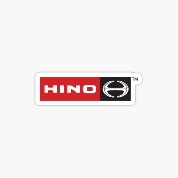 "Hino Logo" Sticker for Sale by GERKESCANIA98 | Redbubble