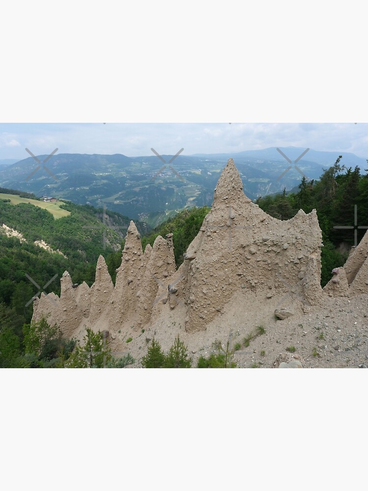"The incredible earth pyramids of Collepietra (Piramidi di Terra) in ...
