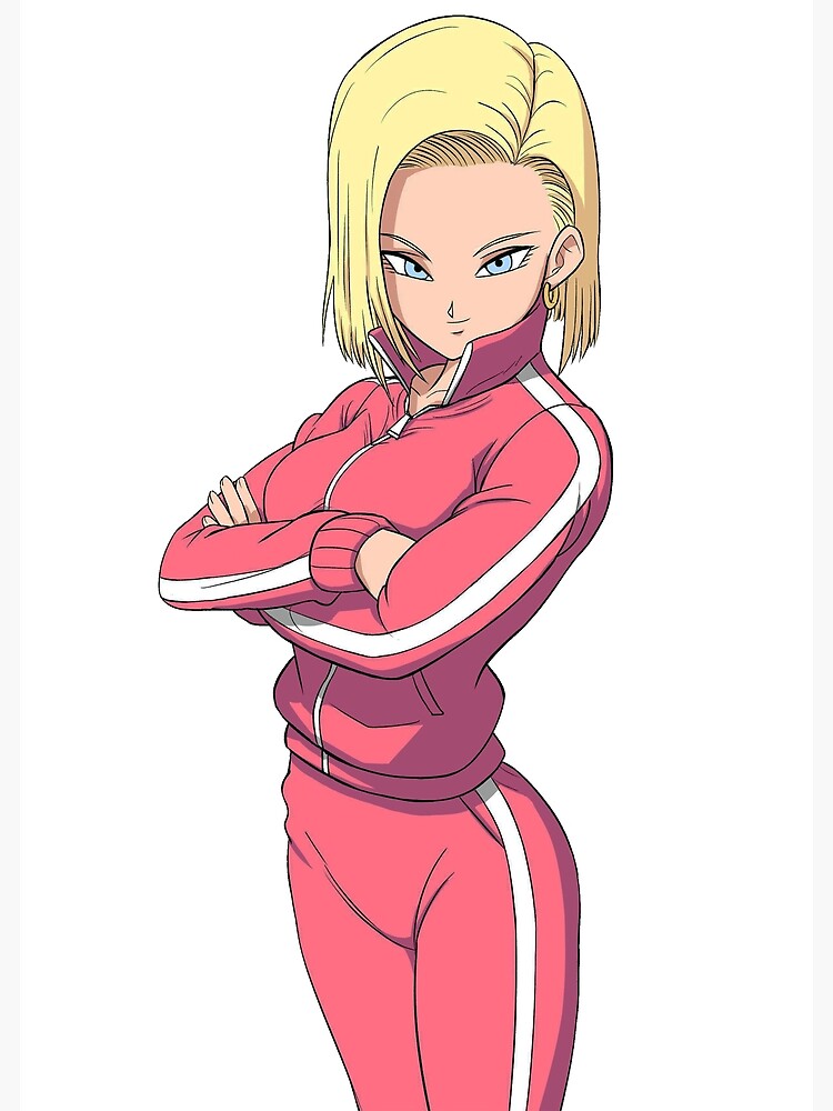 Android Eighteen Premium Matte Vertical Poster sold by Alexander ...