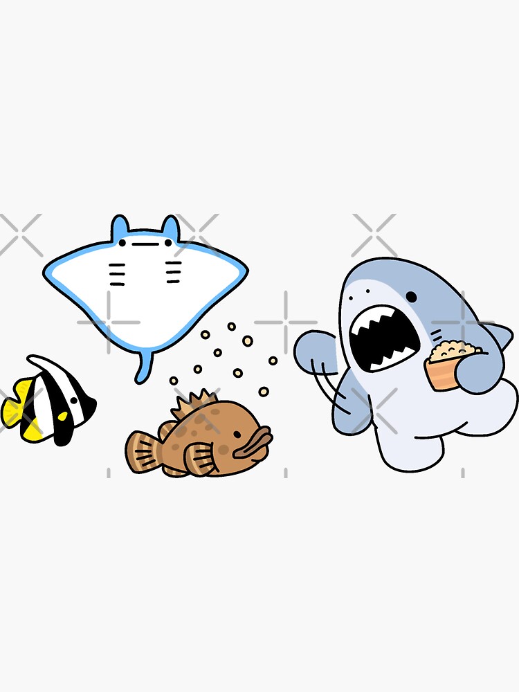 "Samezu Sea" Sticker for Sale by yktv-kloi | Redbubble