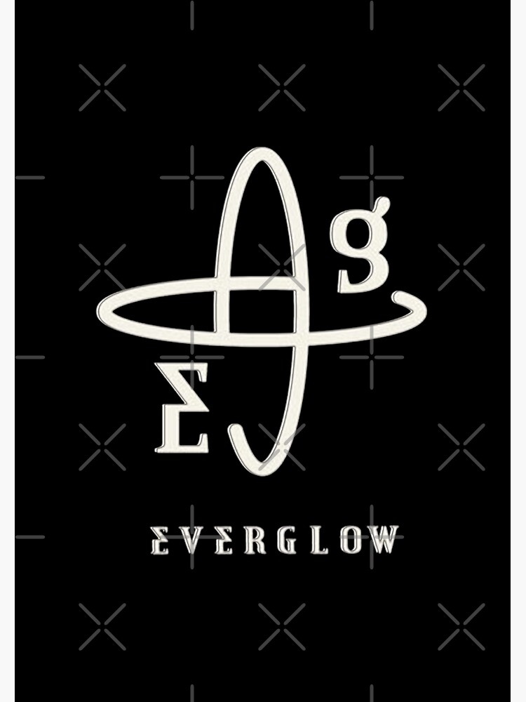 "EVERGLOW LOGO!" Photographic Print for Sale by PepGuardi | Redbubble