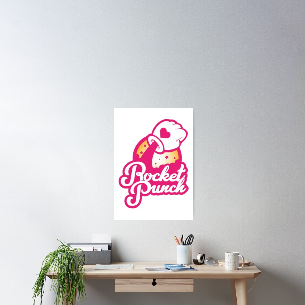 "Rocket Punch LOGO" Poster for Sale by PepGuardi | Redbubble