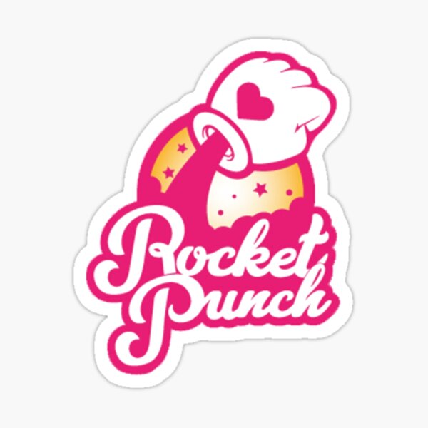 "Rocket Punch LOGO" Sticker by PepGuardi | Redbubble