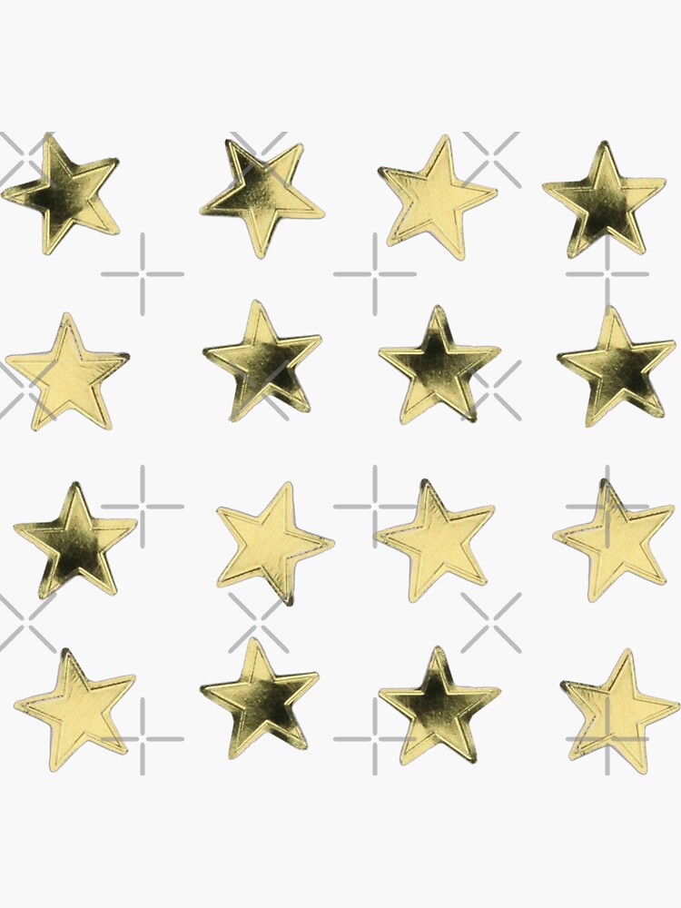 "Gold Star Pack" Sticker for Sale by broadwayraccoon | Redbubble