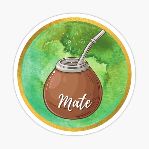 "Yerba Mate" Sticker for Sale by corralmontana | Redbubble