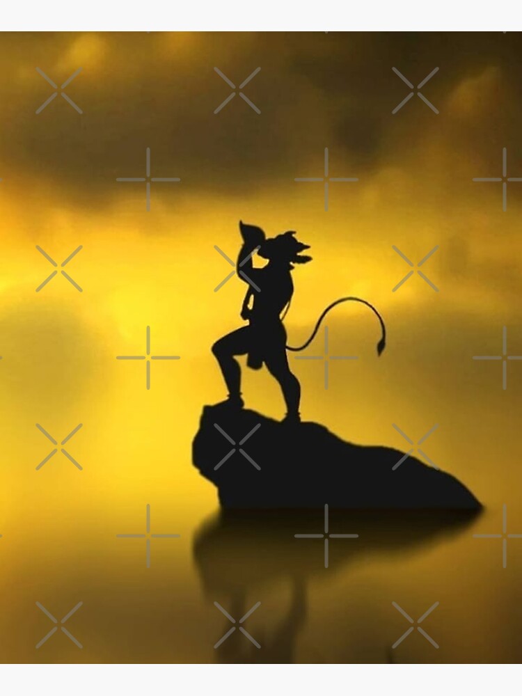 "HANUMAN SHADOW" Poster for Sale by banothsonu | Redbubble