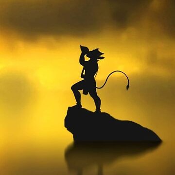 "HANUMAN SHADOW" Poster for Sale by banothsonu | Redbubble