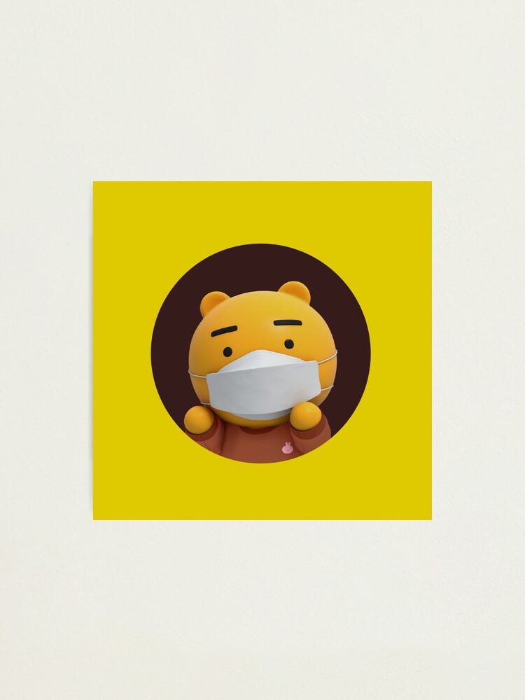 "Pandemic Hello! Ryan Kakao Friends (헬로! 라이언 카카오프렌즈) " Photographic ...