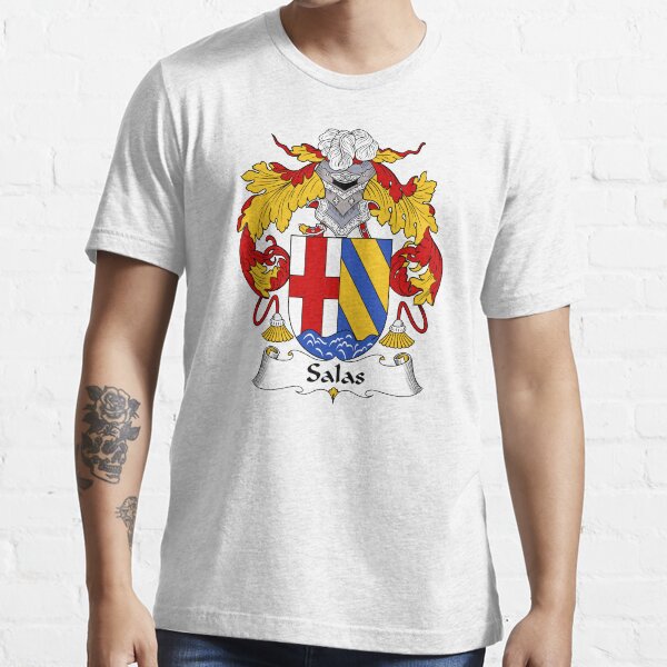 "Salas Coat of Arms/Family Crest" T-shirt for Sale by carpediem6655 ...